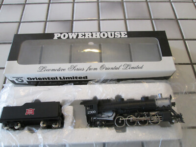 powerhouse oriental limited ROCK ISLAND 2-8-2 powered engine HO scale ...