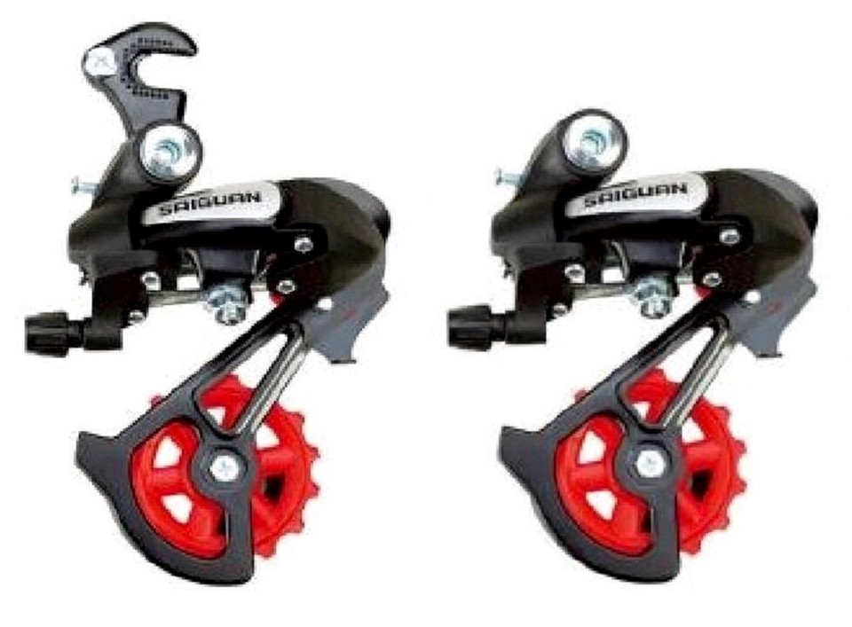 SAIGUAN 6 7 8 Speed Rear Derailleur Rear Mech large wheel, works with ...