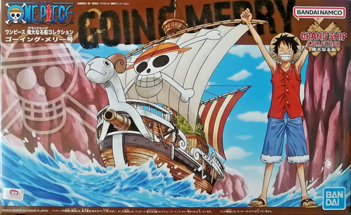 One piece Going Merry Modell Kit Grand Ship Collection #03 Bandai Japan ...