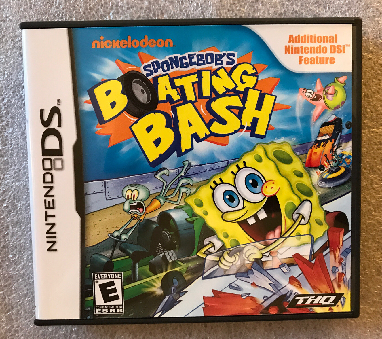 SpongeBob's Boating Bash (Nintendo DS, 2010) (C) 785138363462| eBay