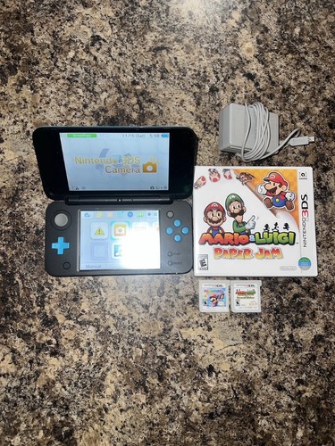 Nintendo 2DS XL Console - Black/Turquoise, W/ Games, MAKE AN OFFER ...