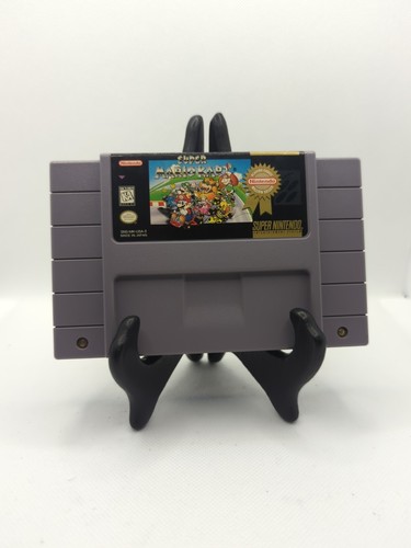 Super Nintendo SNES Super Mario Kart (Nintendo, 1992) *Authentic ...