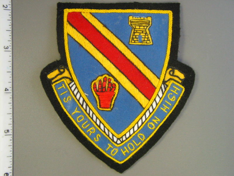 U. S. Army late issue 241st Engineer Battalion felt Pocket Patch, brand ...