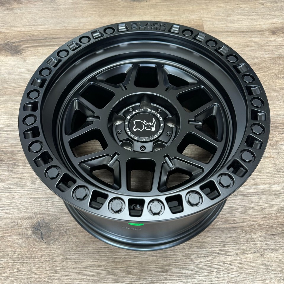 Black Rhino Kelso 17x9 -18 5x127 5x5 Matte Black (Set of 5) | eBay