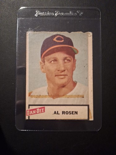 1954 Dan-Dee Al Rosen VINTAGE BASEBALL CARD | eBay