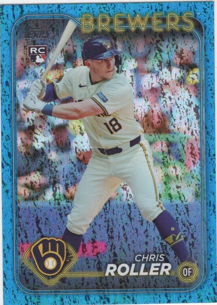 2024 Topps Update Series - Chris Roller #US242 Blue Holo Foilboard /999 ...