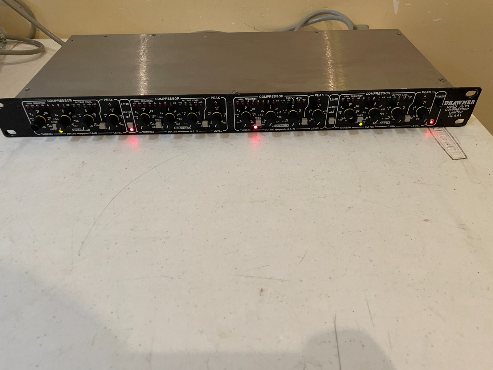 Drawmer Quad Auto Compressor Limiter DL441 4 Channel for sale online | eBay