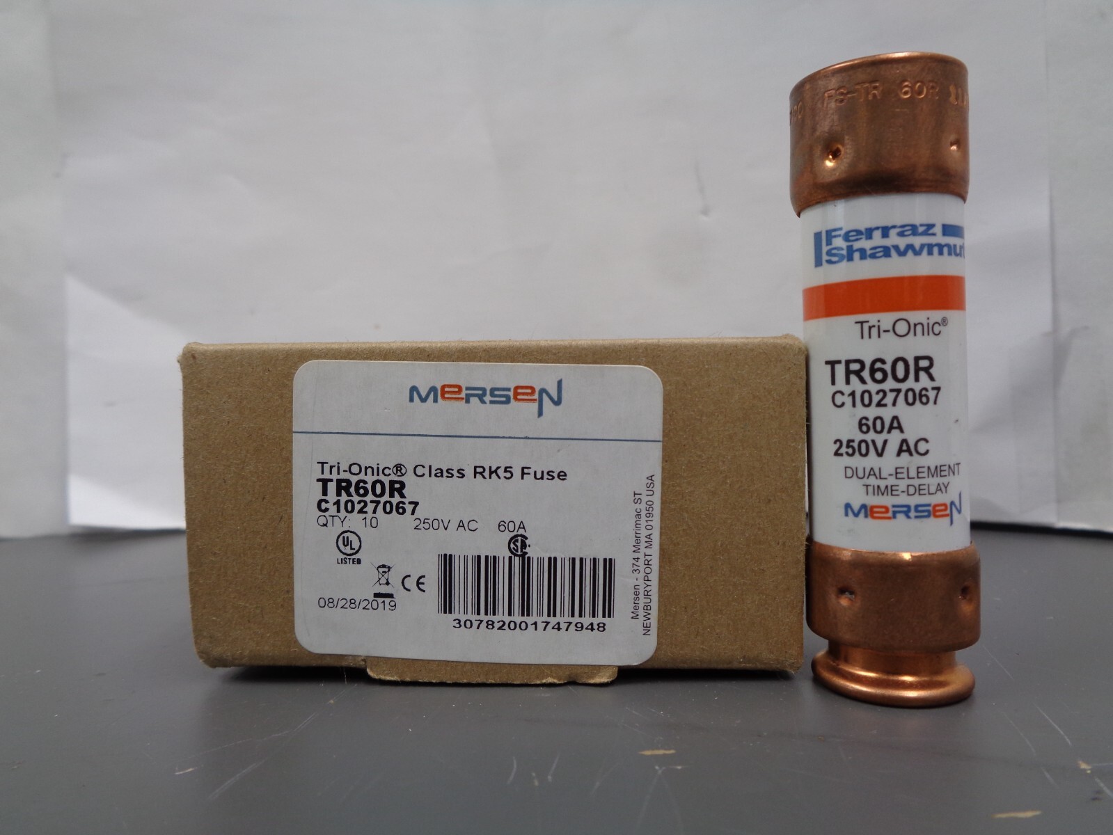 New Lot Shawmut TR60R FRN R 60A Fuses 250V Class RK5 NEW LOOK NIB | eBay