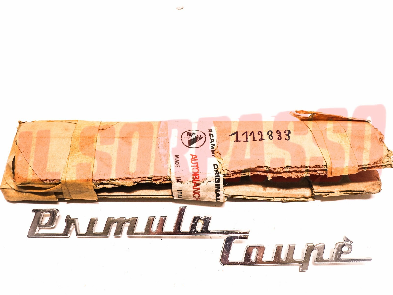 Print Initials Rear Primula Coupe Original 1112833 | eBay