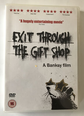 Exit Through The Gift Shop (DVD, 2010) Region 2 disc | eBay Australia