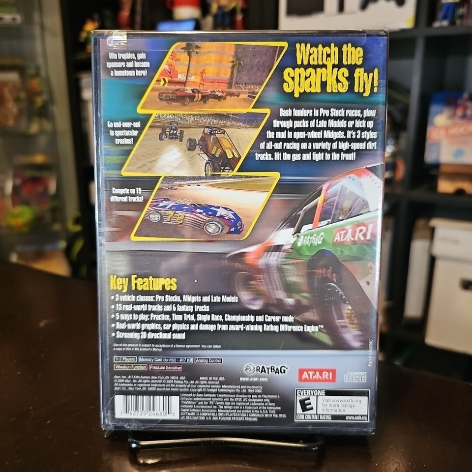 Saturday Night Speedway (PlayStation 2, PS2 2004) FACTORY SEALED ...