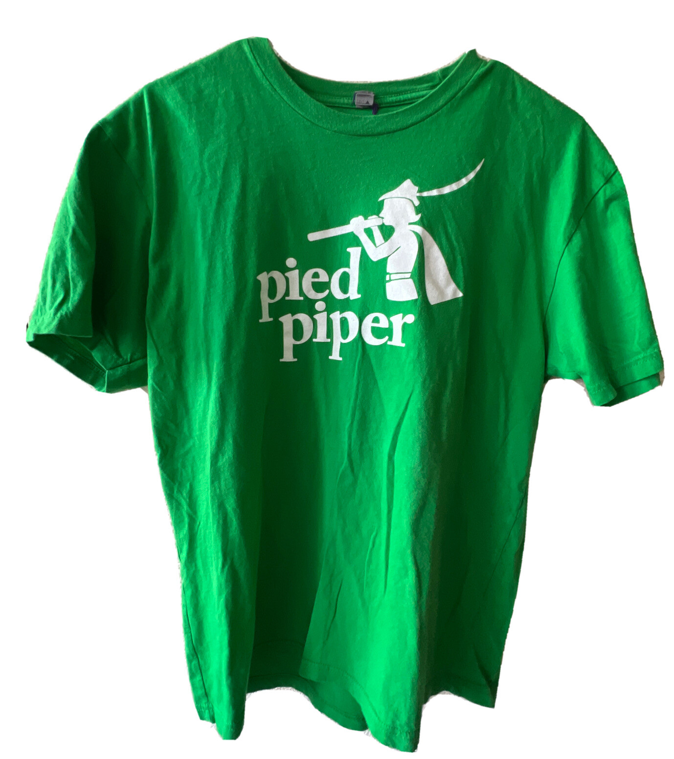 Silicon Valley PIED PIPER/HBO Logo Shirt Sz Mens Med - Gem