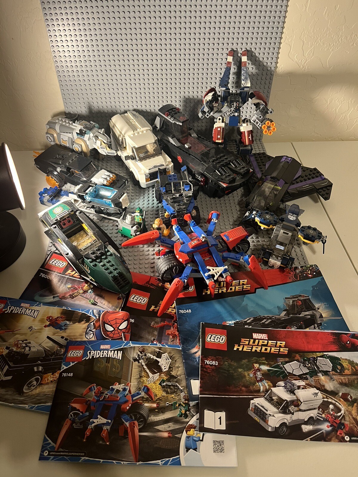 lego marvel lot sets 76048,76148,76083,76173,76006 And 76036 | eBay