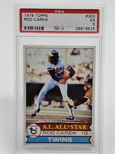 1979 TOPPS ROD CAREW HOF PSA GRADED 5 EX Twins HOF | eBay