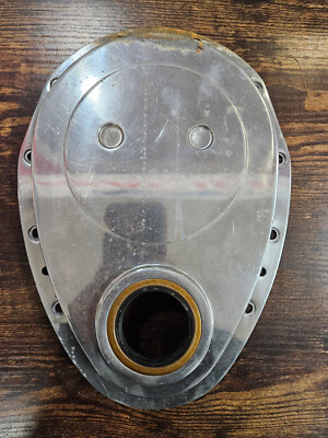 SBC Aluminum Timing Cover - Chrome | eBay