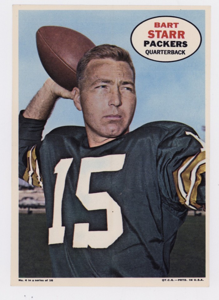 1968 TOPPS Football Complete 219 Card Set + 16 Poster Set in binder ...