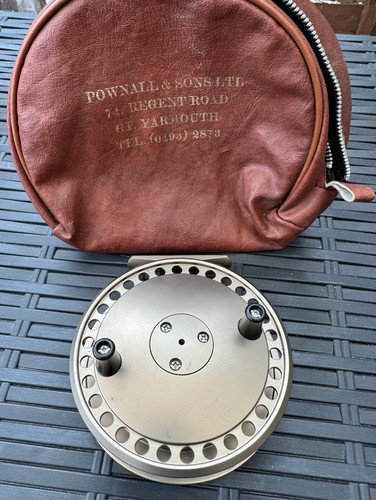 Raven Matrix Bronze Centrepin Reel With Reel Case Made In Canada Very ...