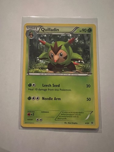 Quilladin 4/39 Non Holo - Pokemon TCG Kalos Starter | eBay