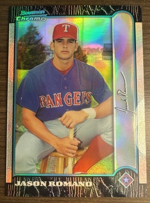 1999 Bowman Chrome #376 Jason Romano Refractors Texas Rangers | eBay