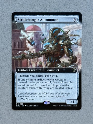 Stridehangar Automaton EXTENDED ART 0035 Regular MTG Commander ...