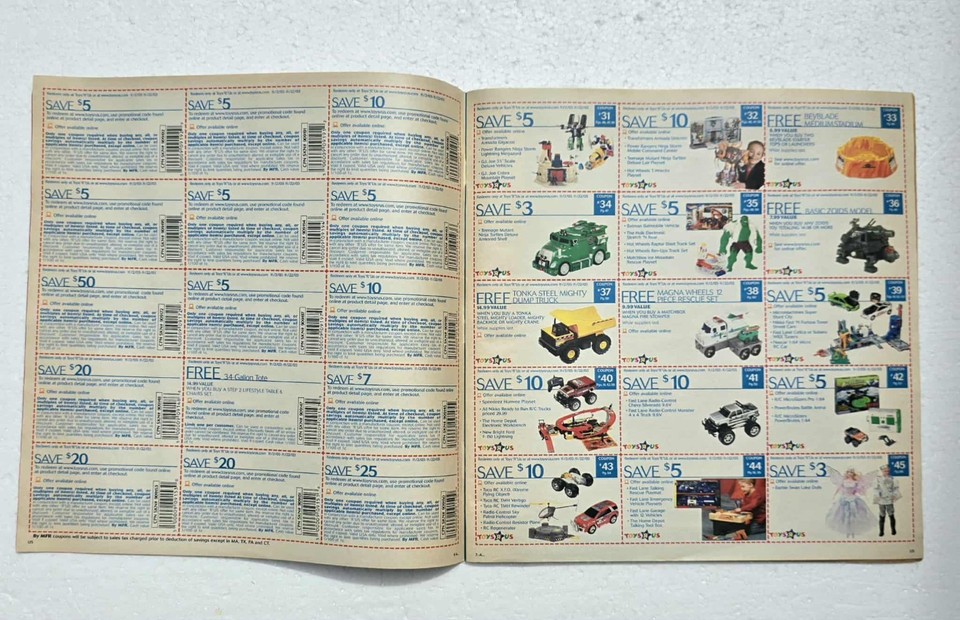 VTG 2003 NOV TOYS R US Catalog Book PS2 Yu-Gi-Oh Polly Pocket MLP ...