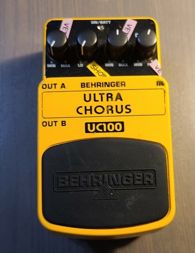 Behringer UC100 Bass Chorus Guitar Effect Pedal | eBay
