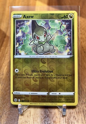 Axew 110/172 Reverse Holo Brilliant Stars Pokemon Card NM | eBay