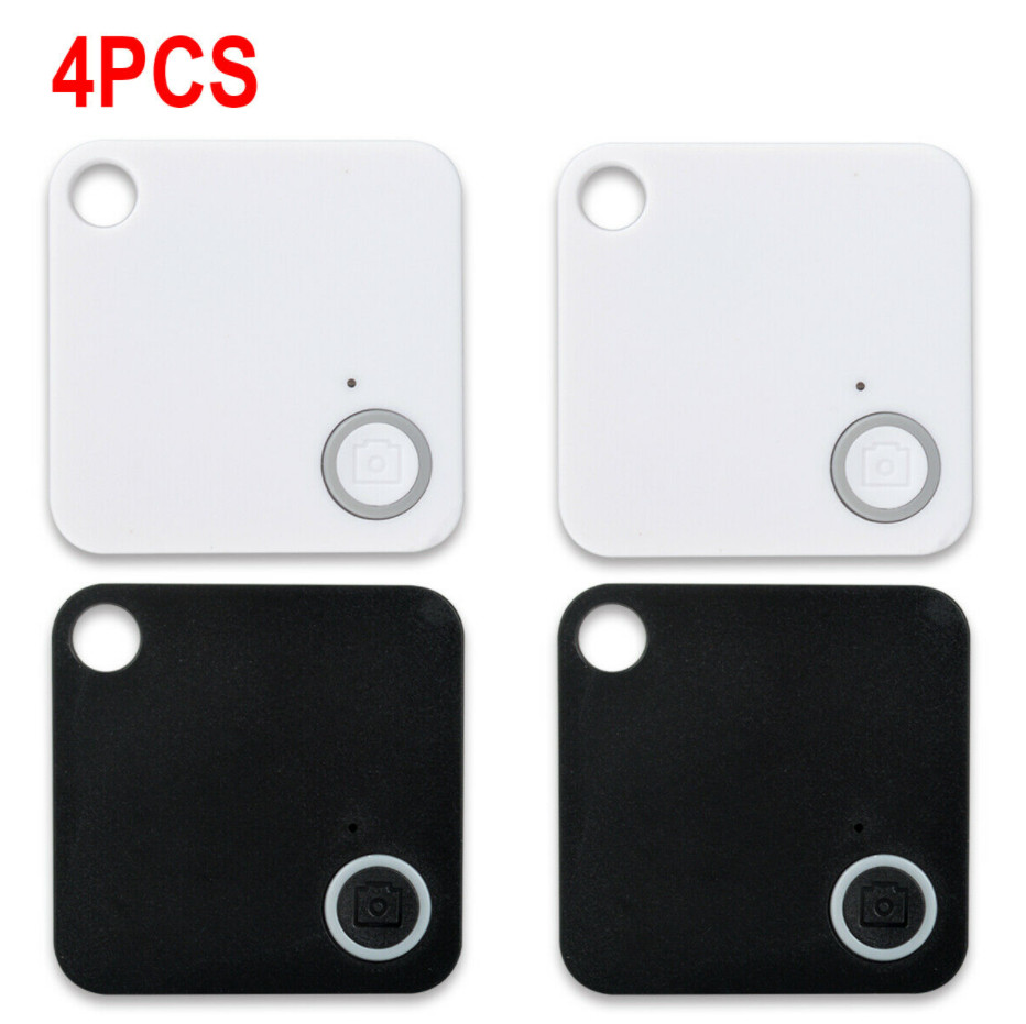 4 Pack Tile GPS Tracker Wireless Bluetooth Anti-Lost Wallet Key Pet ...