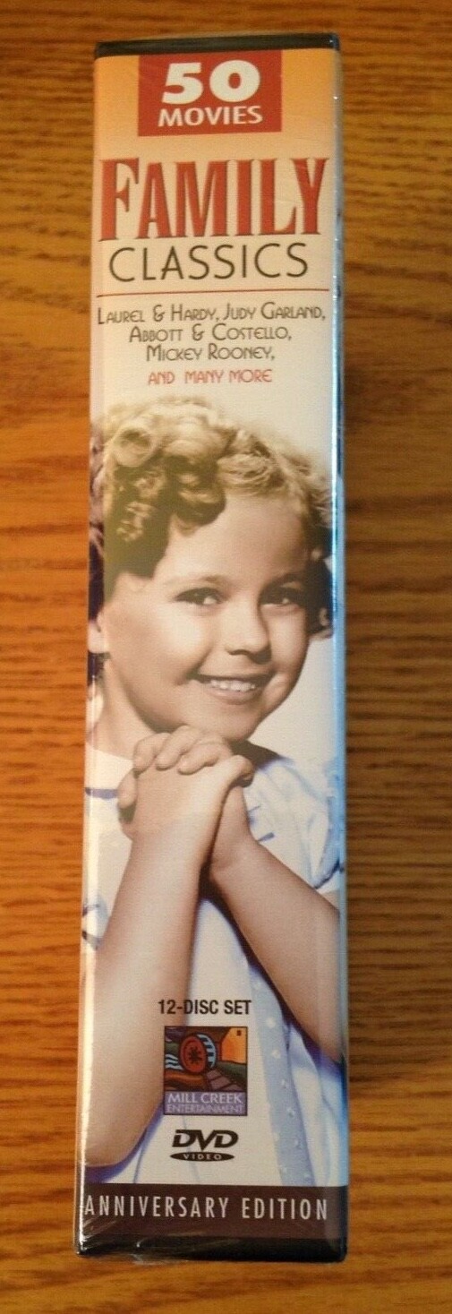 Family Classics 50 Movie Pack (DVD, 2004, 12-Disc Set) for sale online ...