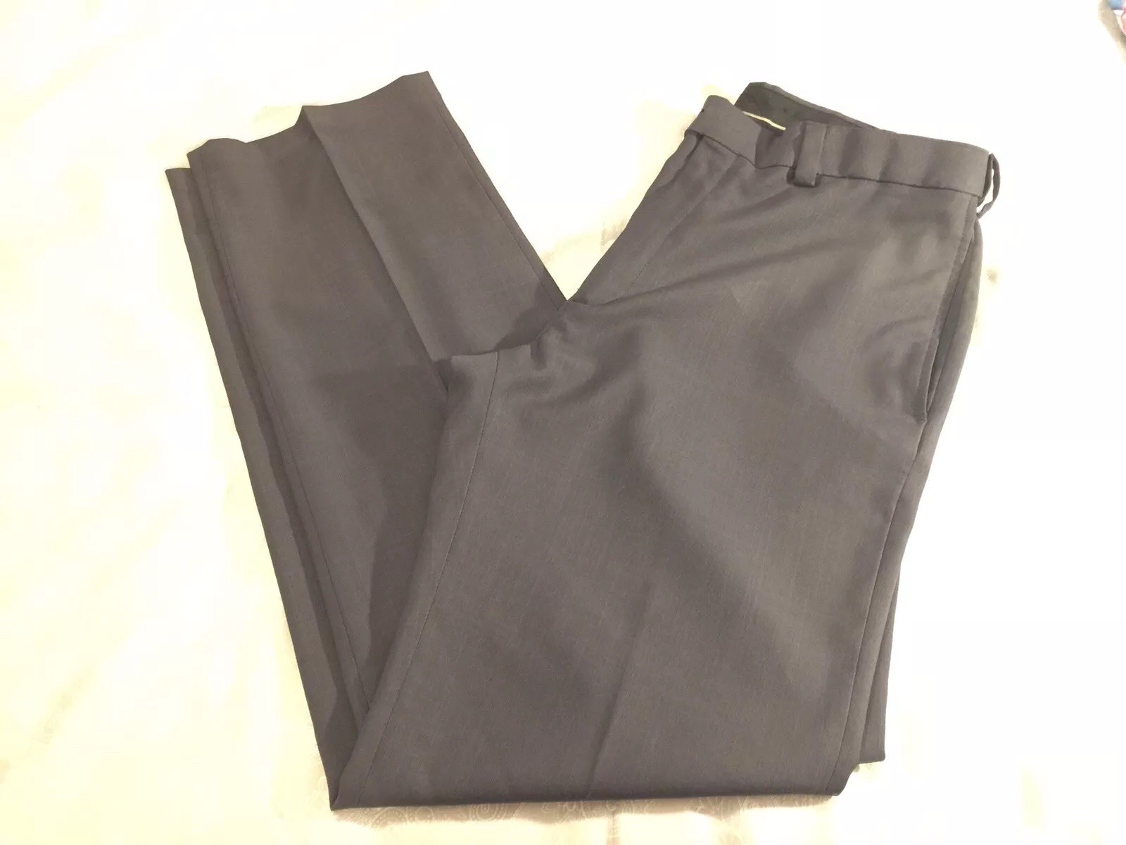 Haggar Men’s Pants 34x34 Dark Gray Classic Fit Repreve Casual Or Work ...