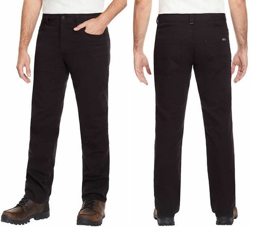 G.H. Bass Men’s Black Groundwork Canvas Pants Work Hiking Outdoors ...