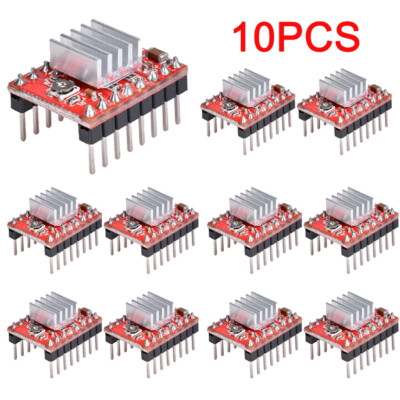 10X A4988 Stepper Motor Driver Module for 3D Printer RepRap StepStick ...