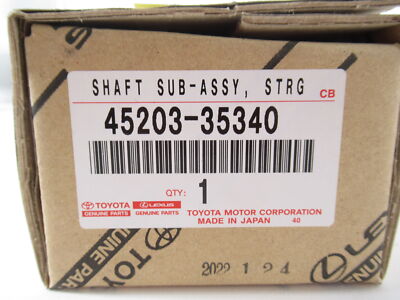 Genuine Toyota 45203-35340 Lower Steering Intermediate Shaft 2011-14 FJ ...