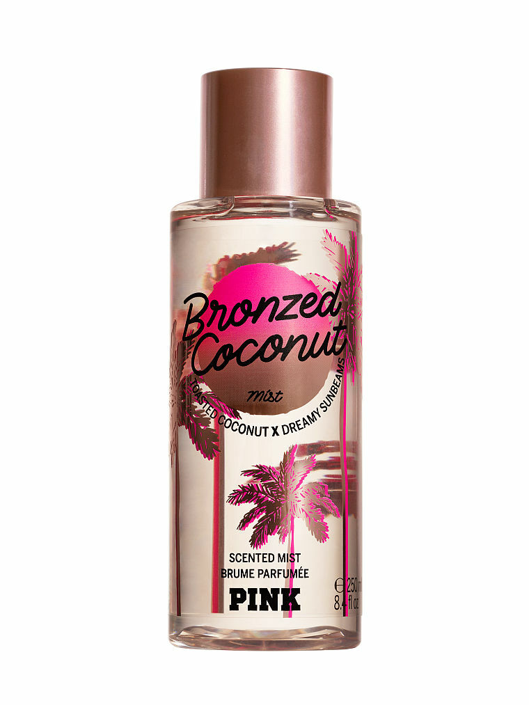 VICTORIA'S SECRET PINK BRONZED COCONUT BODY MIST & LOTION (SET OF 2 ...