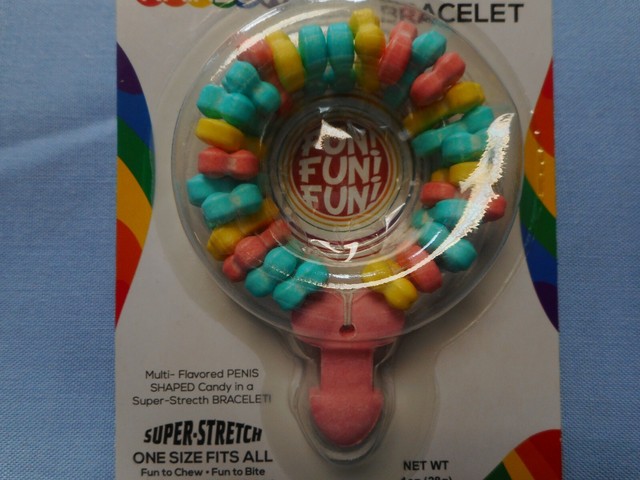 Bachelorette Party Dicky Charms Penis Candy Bracelet for sale online | eBay