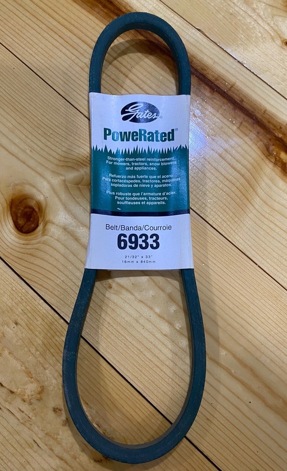 Gates Powerated Power Rated Belt 21/32”x 33” 6933 | eBay