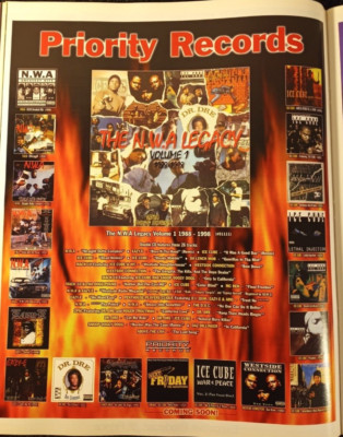 PRIORITY RECORDS ORIGINAL (UNFRAMED) 1999 magazine PROMO AD | eBay