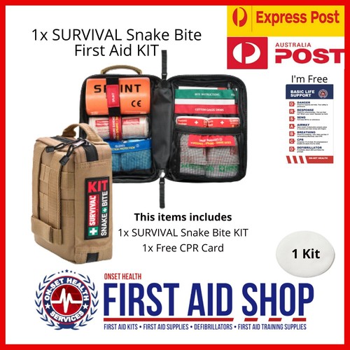 Survival Snake Bite First Aid Kit, outdoor, camping - First Aid ...