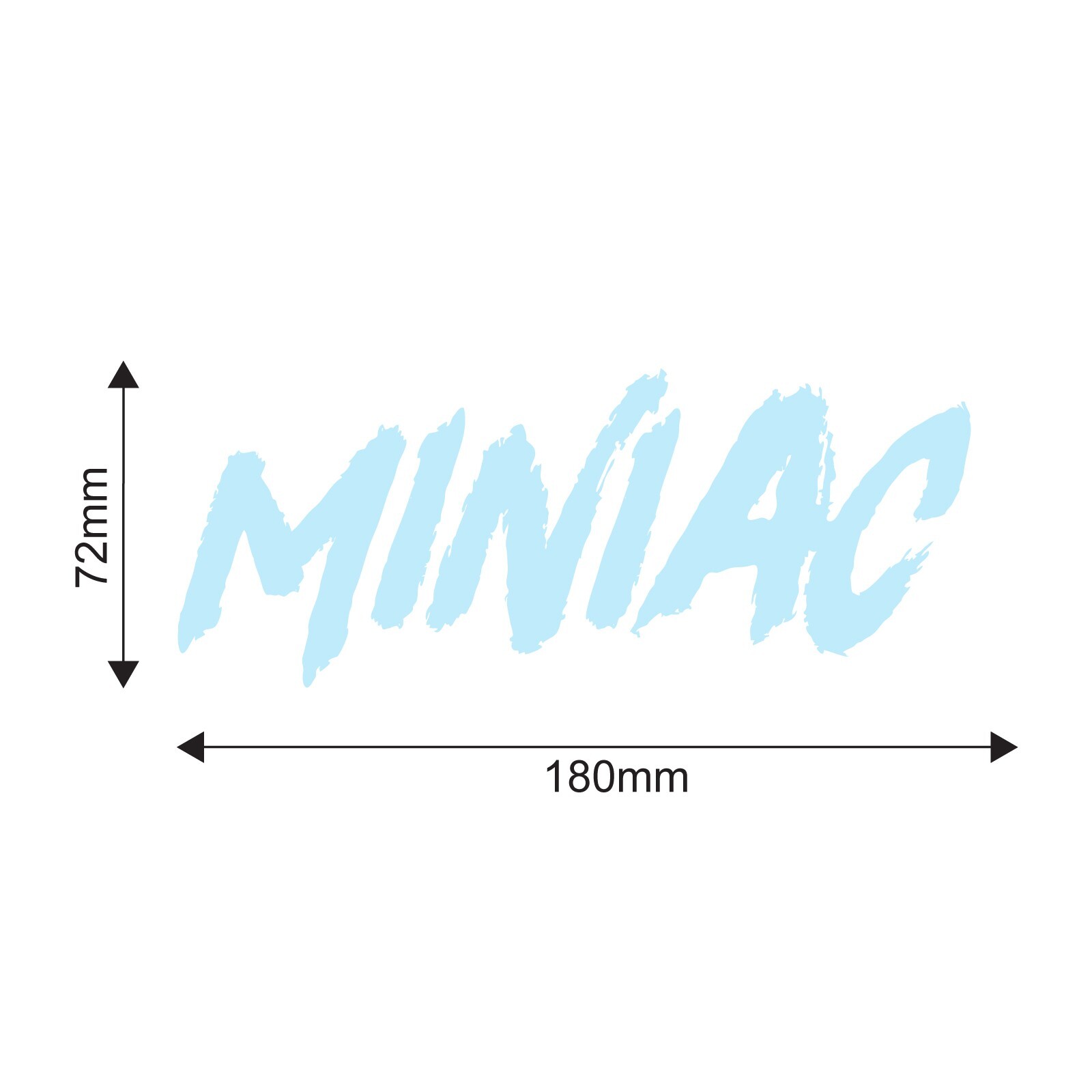 Miniac Funny Car Sticker, Mini Sticker Cooper S | eBay UK