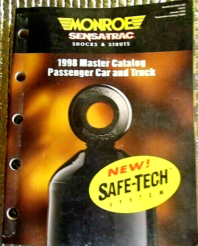 1998 Monroe Sensa trac Shocks & Struts Master Catalog Car and truck 504 ...