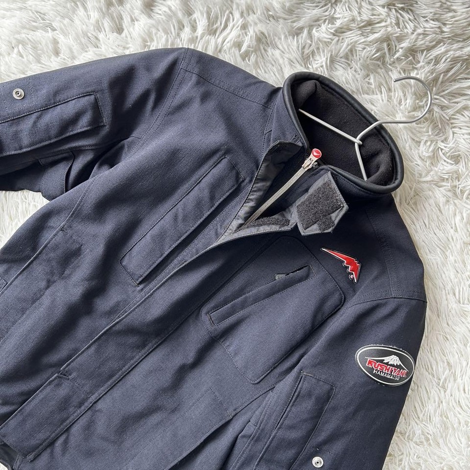 KUSHITANI GORE-TEX Full Zip Motorcycle Jacket Black [SizeL/VG] LTD From ...