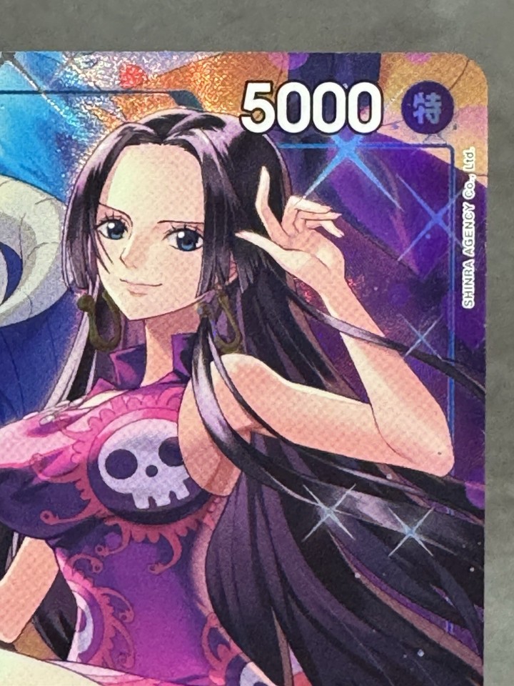 Boa-Hancock Op01-078 SR Parallel One Piece Card Game Japanese Near Mint ...