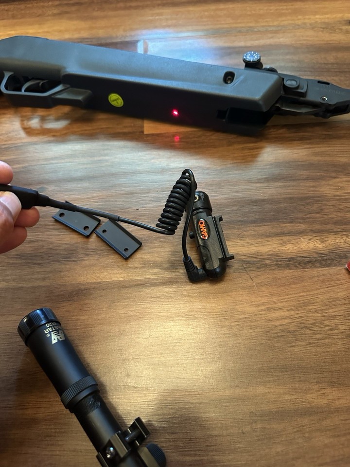 Gamo Cadet Delta 4.5mm .177 Pellet Air Rifle With Scope And Laser | eBay