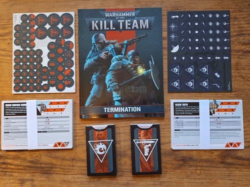 Kill Team Termination ALL Books, cards and tokens rulebook rule Warhammer 40k | eBay UK