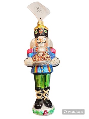 Christopher Radko 1999 Tea Time Cracker Nutcracker | eBay