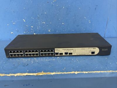 3COM BASELINE SWITCH 2226-SFP PLUS 3CBLSF26 10/100/1000 | eBay