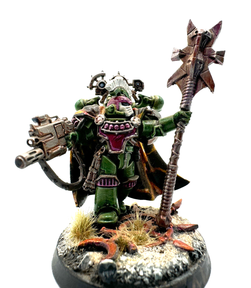 DARK APOSTLE / CHAPLAIN KITBASH PAINTED Chaos Space Marines Horus ...