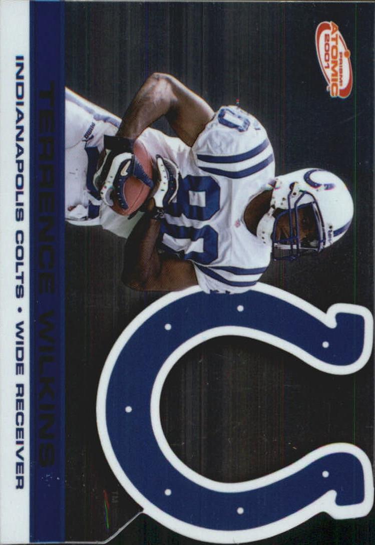 2001 Pacific Prism Atomic - Terrence Wilkins #62 Blue /29 for sale ...