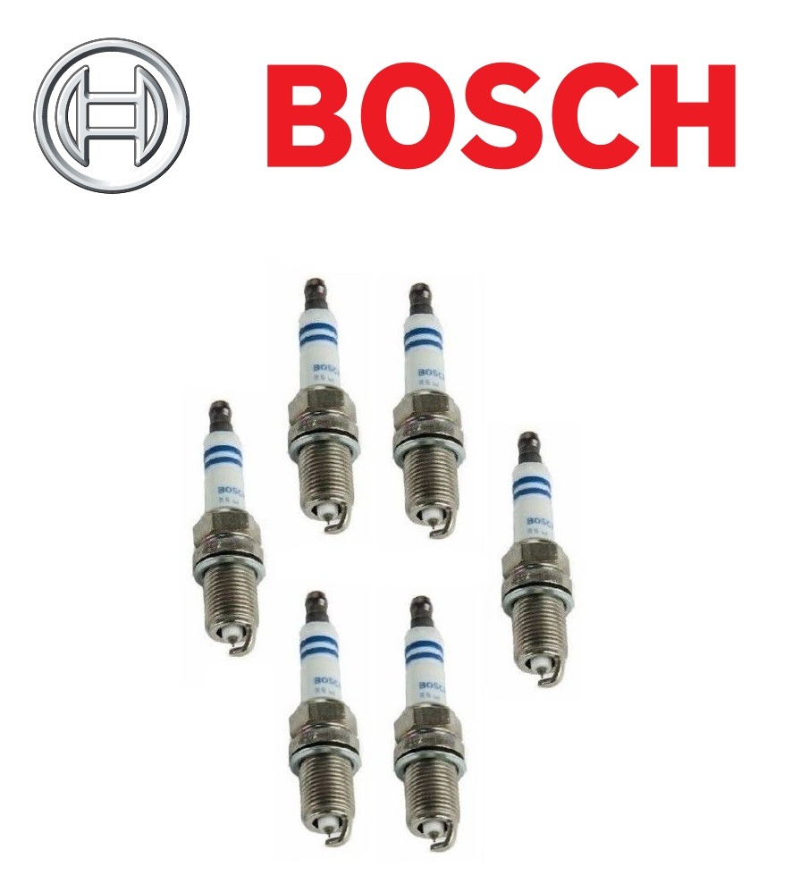 Set of 6 Bosch Platinum Spark Plugs 6711 For Chrysler 300 Dodge Charger ...