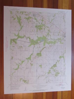 Creighton Missouri 1955 Original Vintage USGS Topo Map | eBay